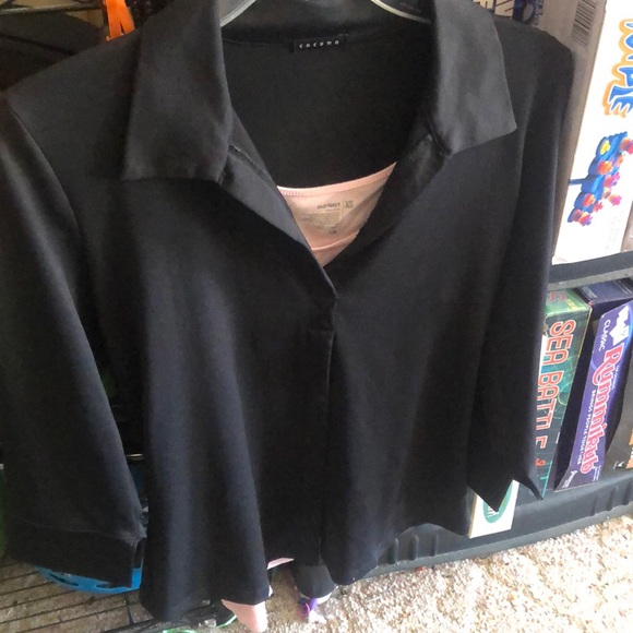 Tops | Split Front Shirt And Layering Tank | Poshmark